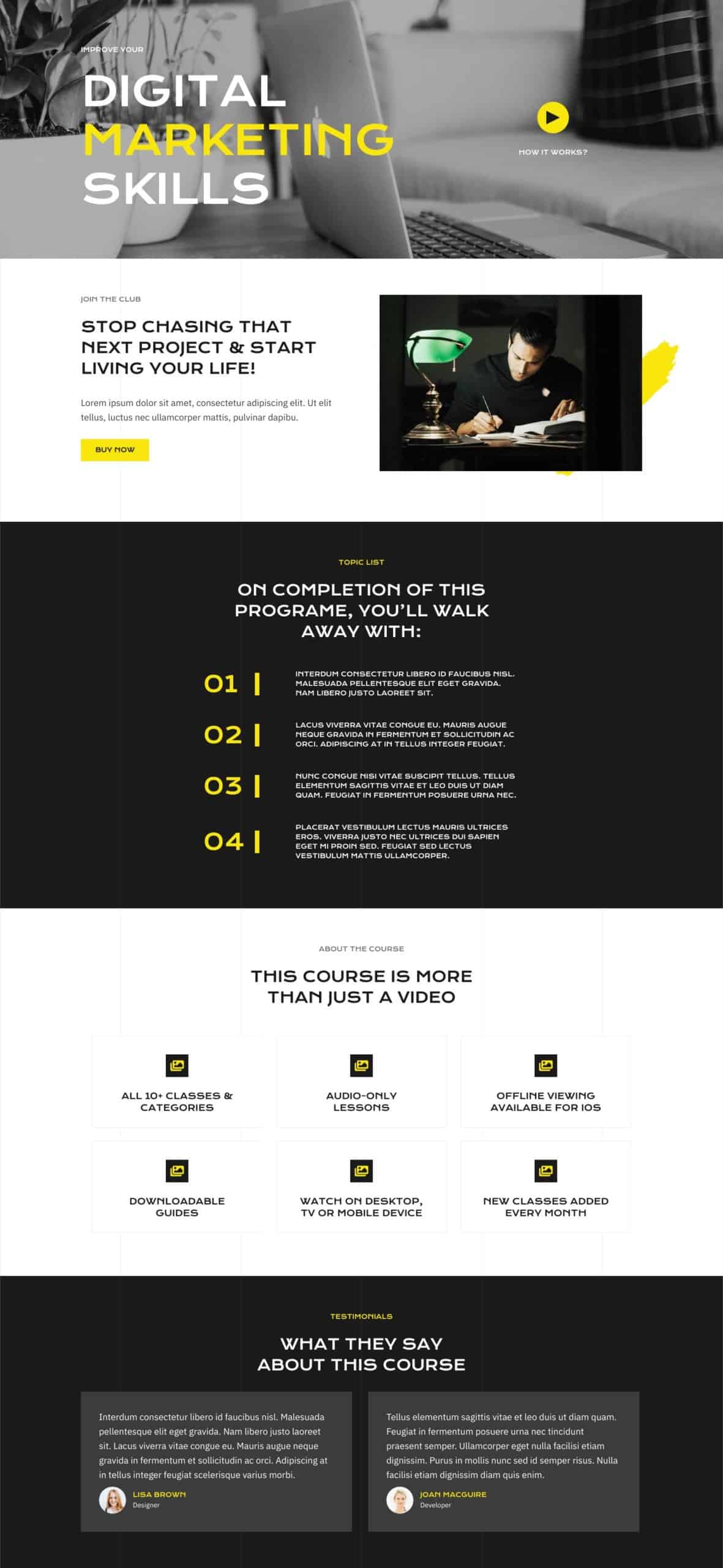Course Details - Coding Interview Course